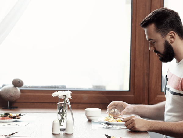 dining alone