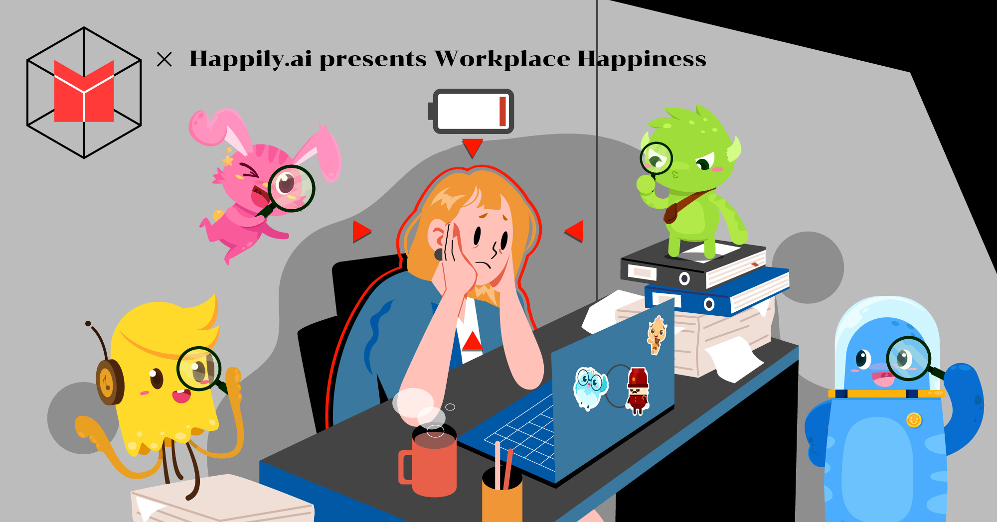 จะรู้ได้ยังไงเมื่อพนักงานหมดใจหรือไฟกำลังหมดลง? รู้จัก Happily.ai เครื่องมือวัดความสุขพนักงานที่ ...